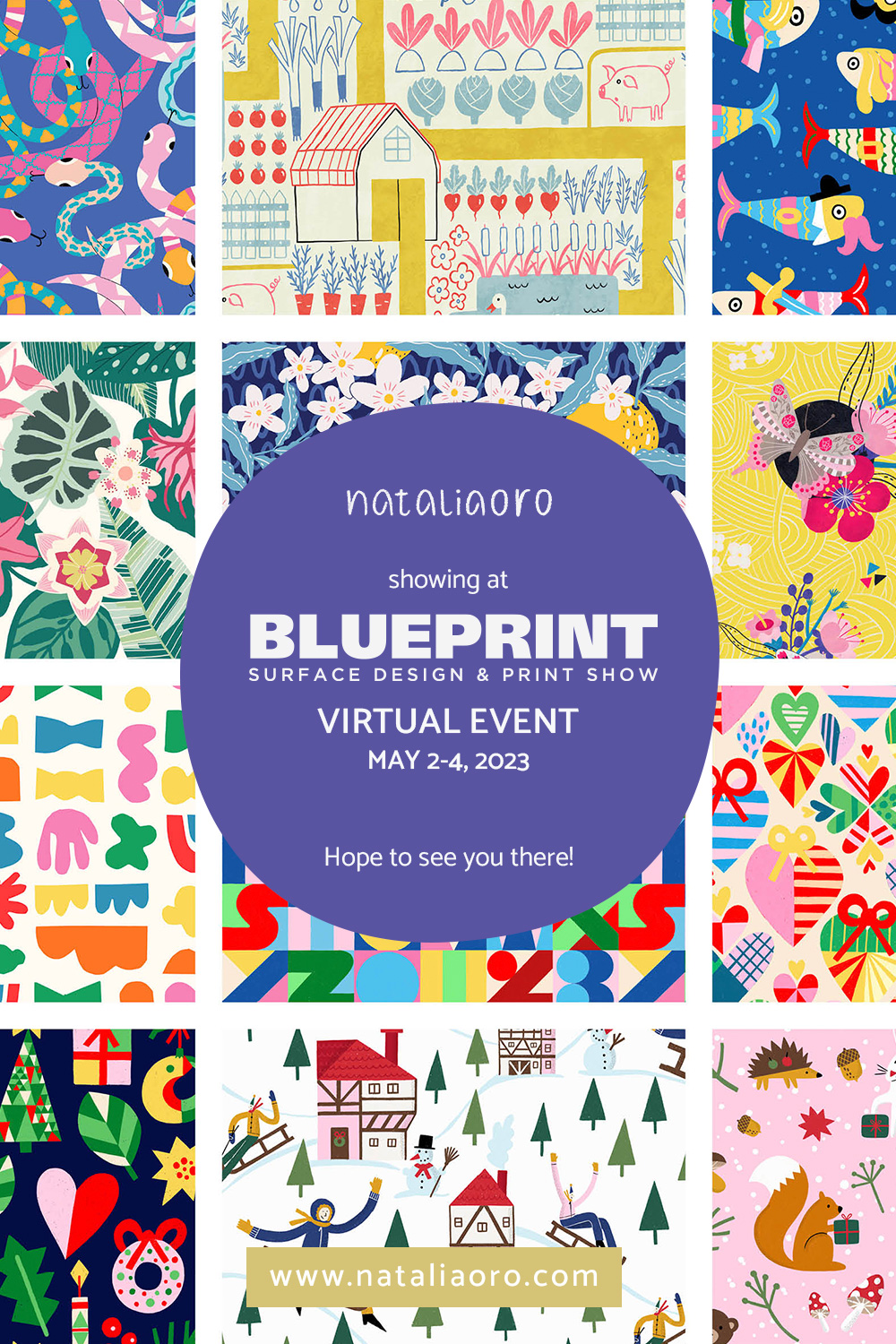 How to plan a virtual surface design & print show? - nataliaoro